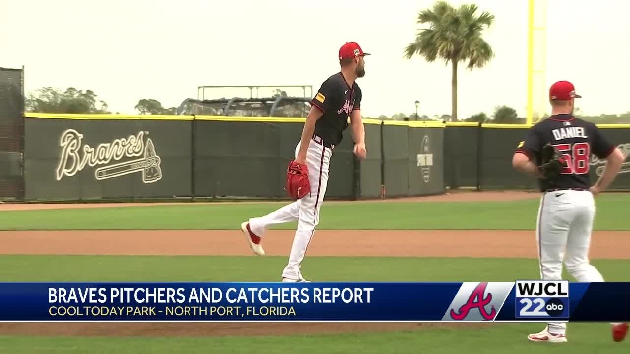 Braves Pitchers & Catchers Report for 2025 Spring Training - YouTube