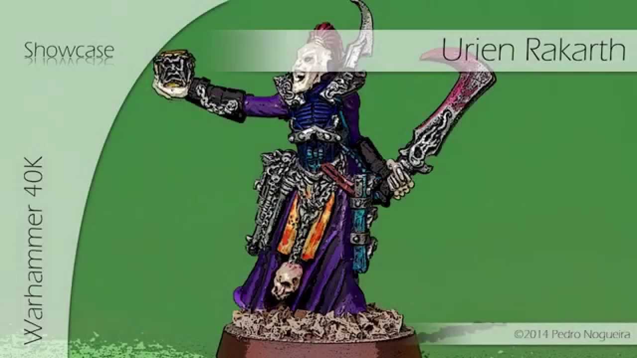 Warhammer 40K Urien Rakarth Showcase My Own Color Scheme - YouTube