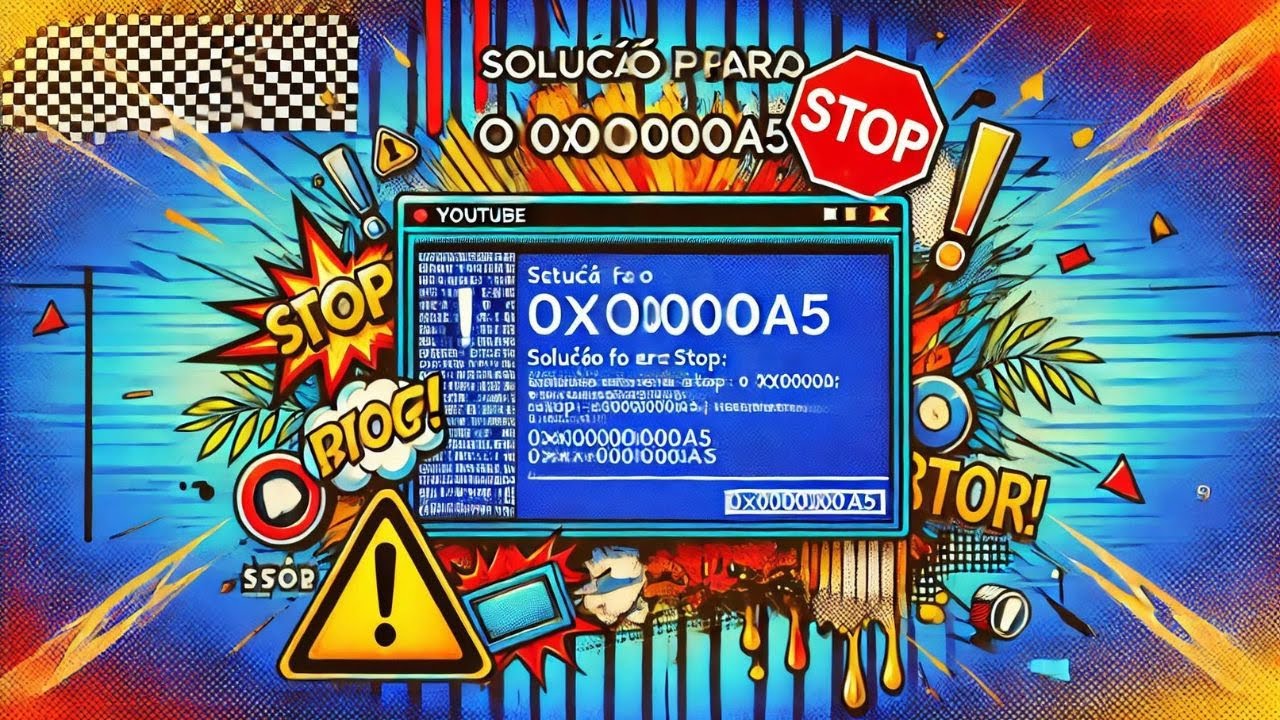 Solução Para o Erro STOP: 0x000000A5 - YouTube
