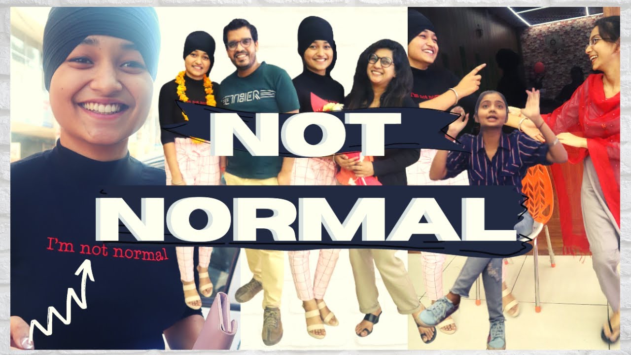 I AM NOT NORMAL 😋😂 (Pro tip: Nobody is) - YouTube
