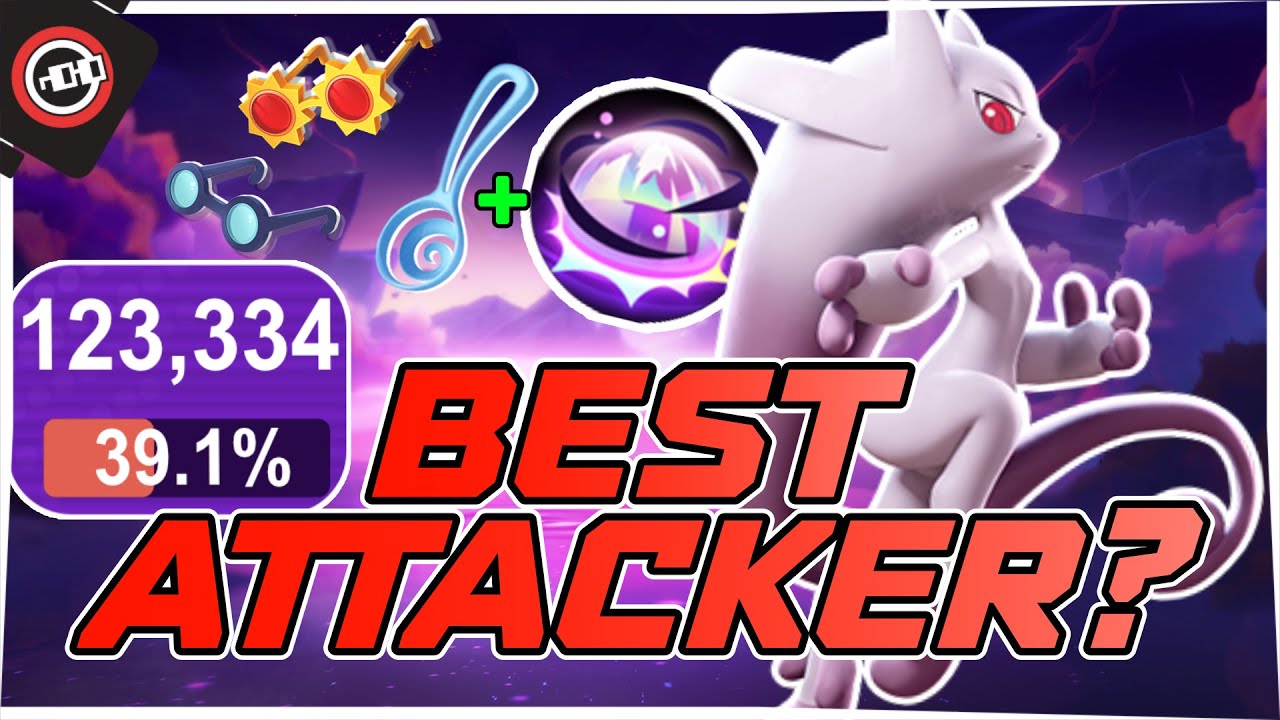 123K MEWTWO Y is the BEST ATTACKER!? SoloQ Guide & Build | Pokemon ...