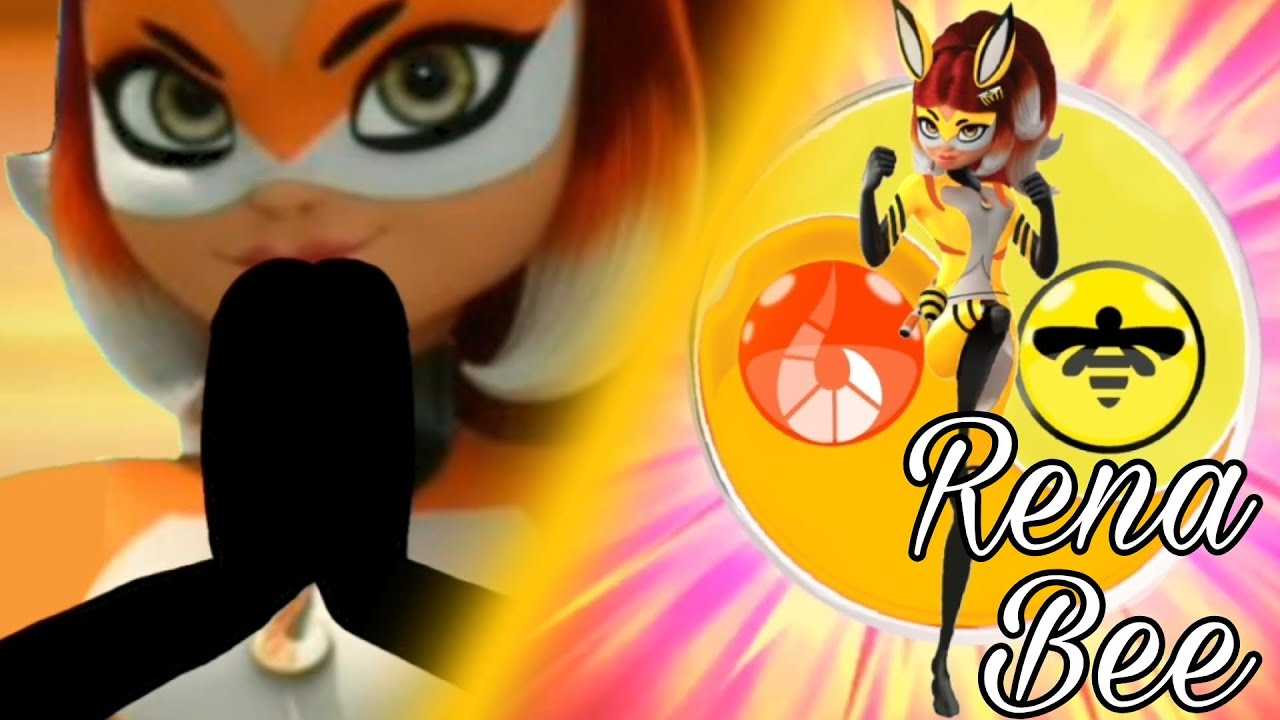 Rena Bee transformation (Rena Rouge unify with bee miraculous) FANMADE ...