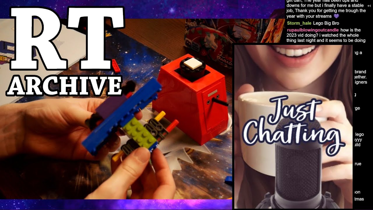 RTGame Streams: Building Up-Scaled LEGO® Minifigure & opening Pokémon ...