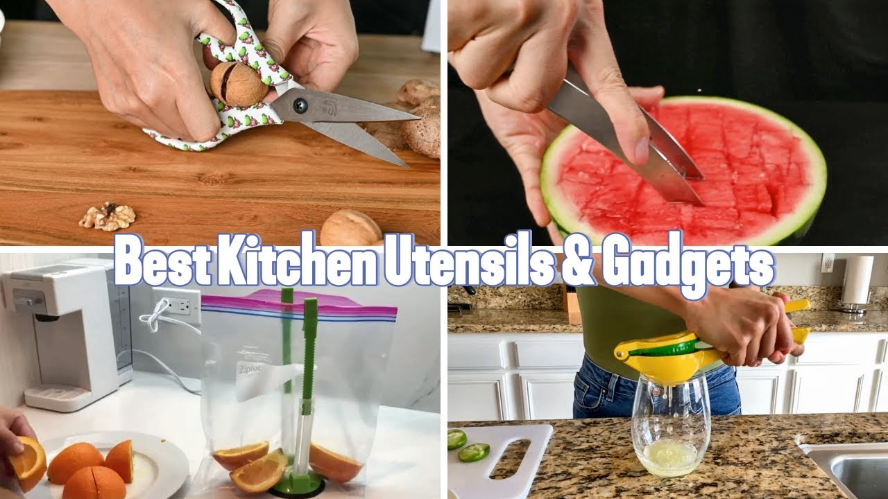 Unique Kitchen Utensils & Gadgets That Will Really Work! - YouTube