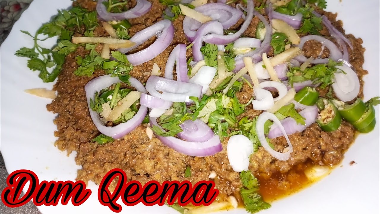 Dum Keema - Dum Qeema - how to make Dum Ka Keema by Zarjis Life - YouTube