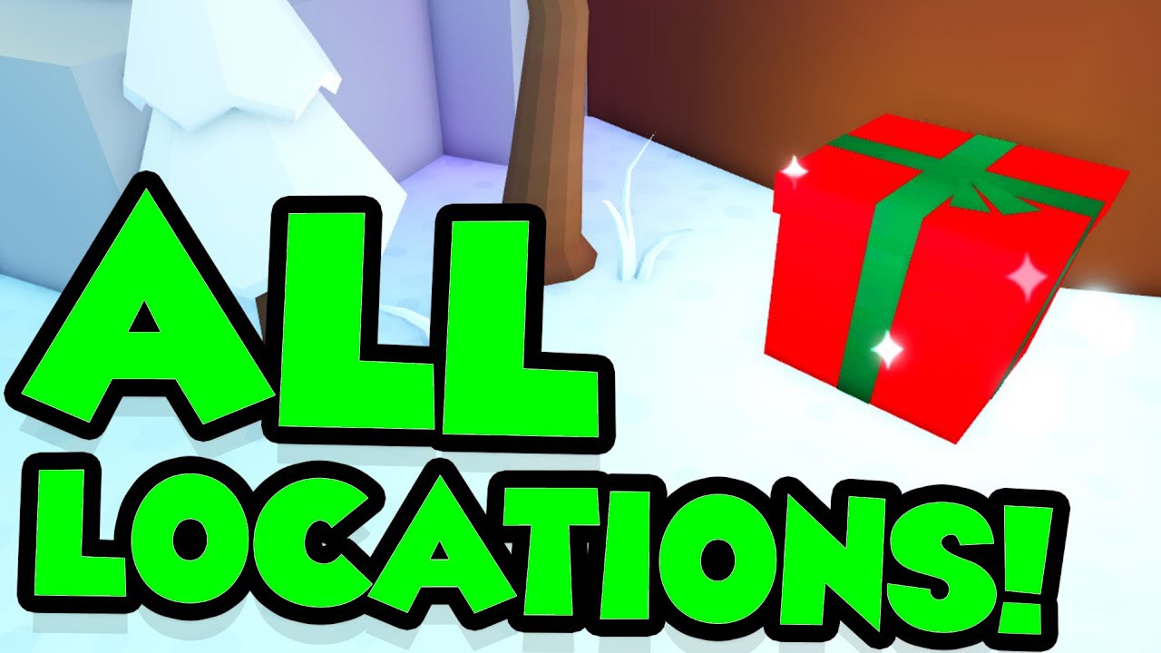 🎁How To Find All 20 *CHRISTMAS PRESENTS* 🎁in Pet Simulator X Winter ...