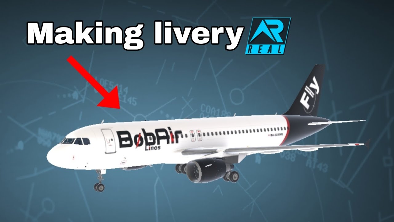 Creating a Livery for @AviationBob1 in the RFS - YouTube