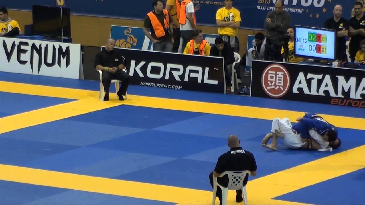 European Open BJJ 2013 Romulo Barral vs Rodrigo Fajardo "pimpolho ...