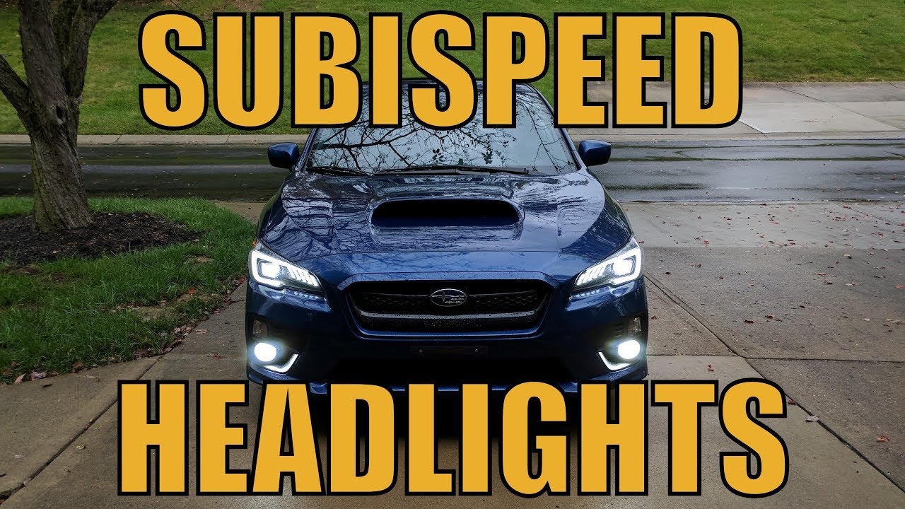 Subispeed Headlight Overview and Update! - YouTube