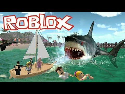 Escapando de un TIBURÓN!!!! - Roblox - YouTube