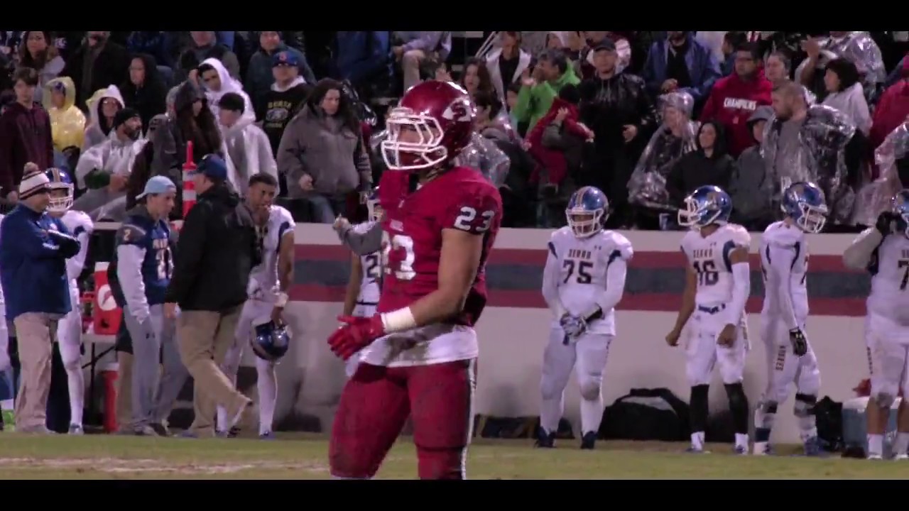 Andrew Azua Hit vs Serra High - YouTube
