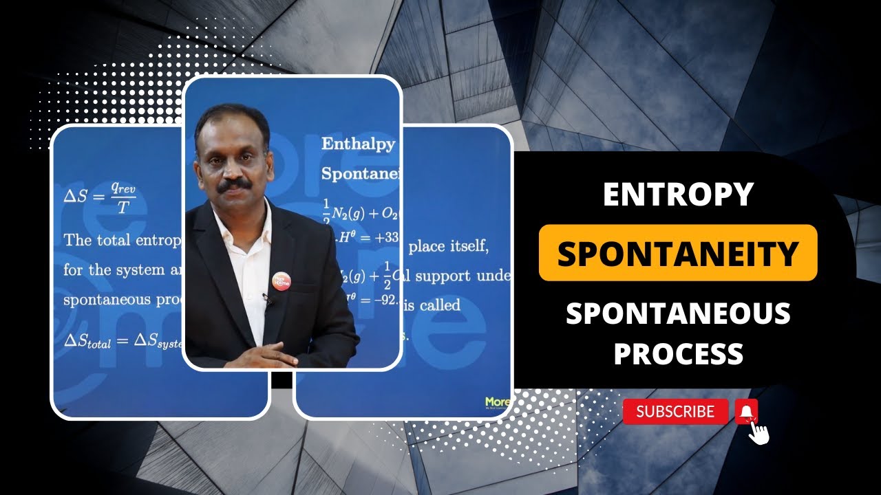 Entropy and spontaneity - Thermodynamics Part 14 Plus one Chemistry ...