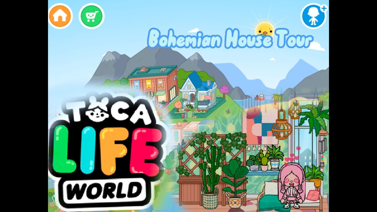 Bohemian House Tour! Toca Life World! My Game Crashes! - YouTube