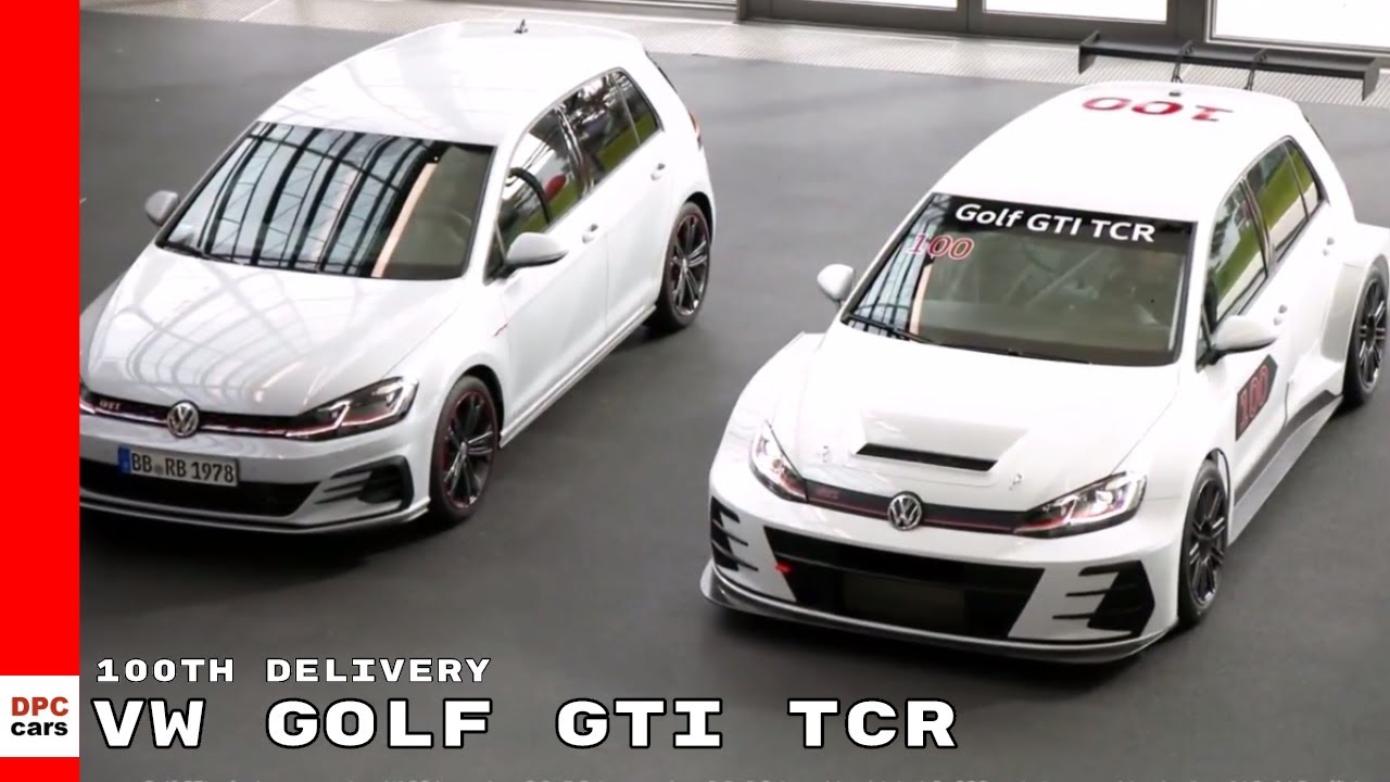 100th VW Golf GTI TCR Delivery - YouTube