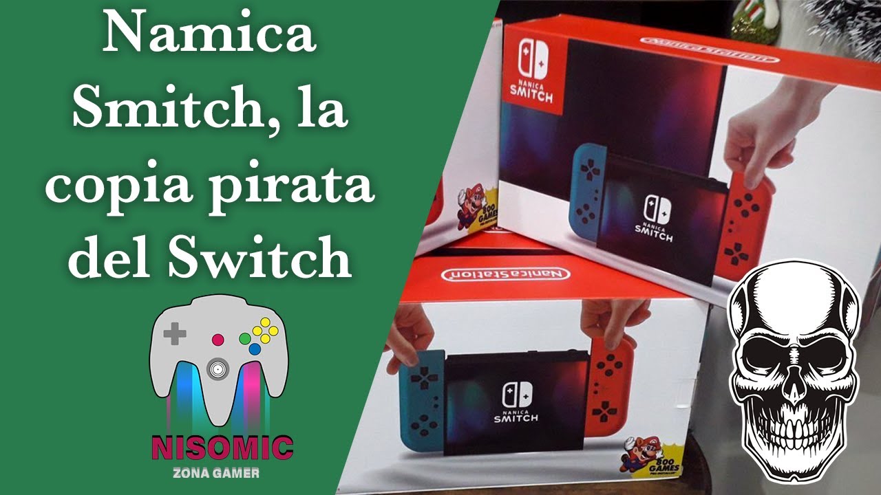 Namica Smitch, la copia pirata del Nintendo Switch - YouTube