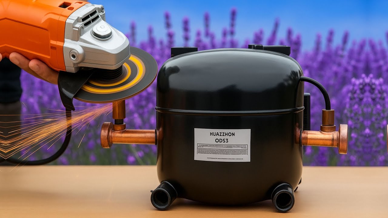 No one knows these fridge compressors are gold mines! Turn them into US ...