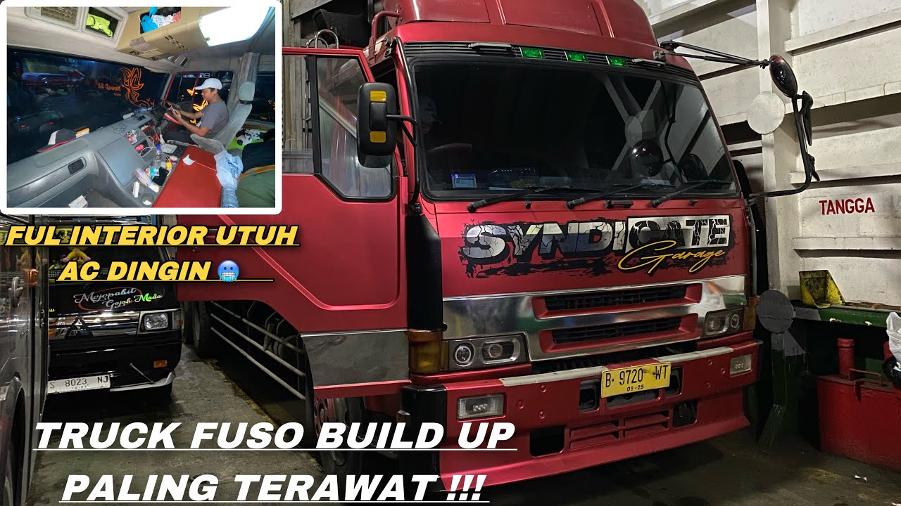 RIVIEW TRUCK FUSO MATA KUCING BUILD UP MALANG !!! MASIH ORI TERWAT ...