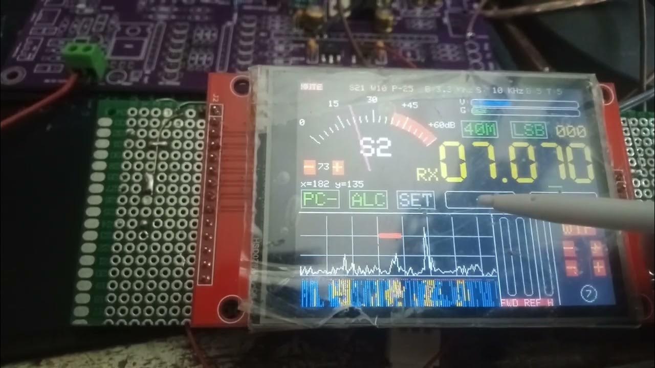 Sdr Stand Alone Homebrew Ssb Transceiver Receive Test Youtube