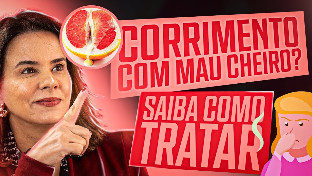 Corrimento com mau cheiro? Saiba como tratar! - YouTube