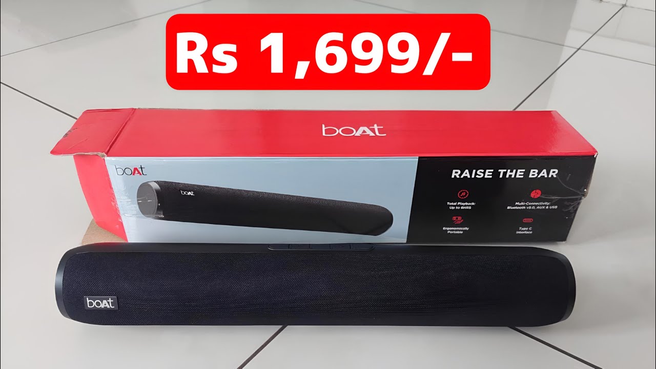 boAt Aavante Bar 610 Soundbar - YouTube