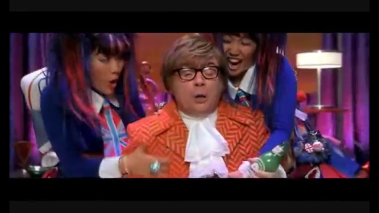 Austin Powers and the beer - YouTube