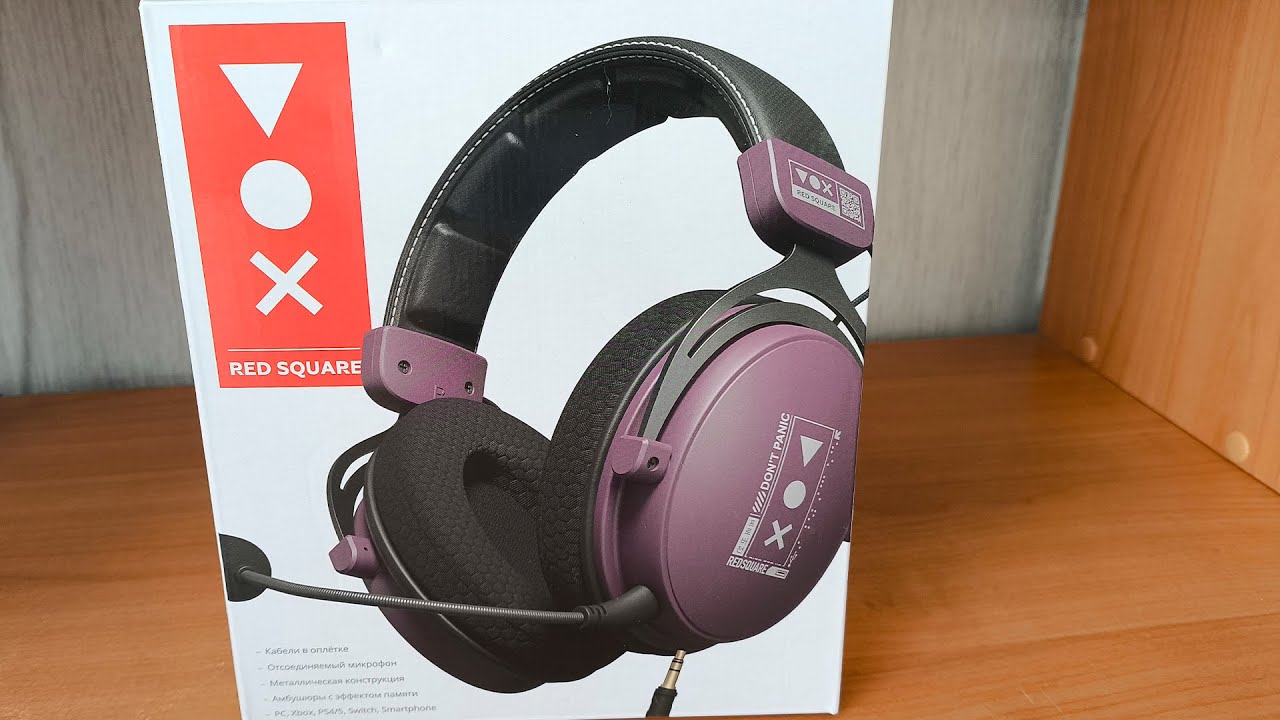 🔎 ОБЗОР игровых наушников Red Square Vox - YouTube