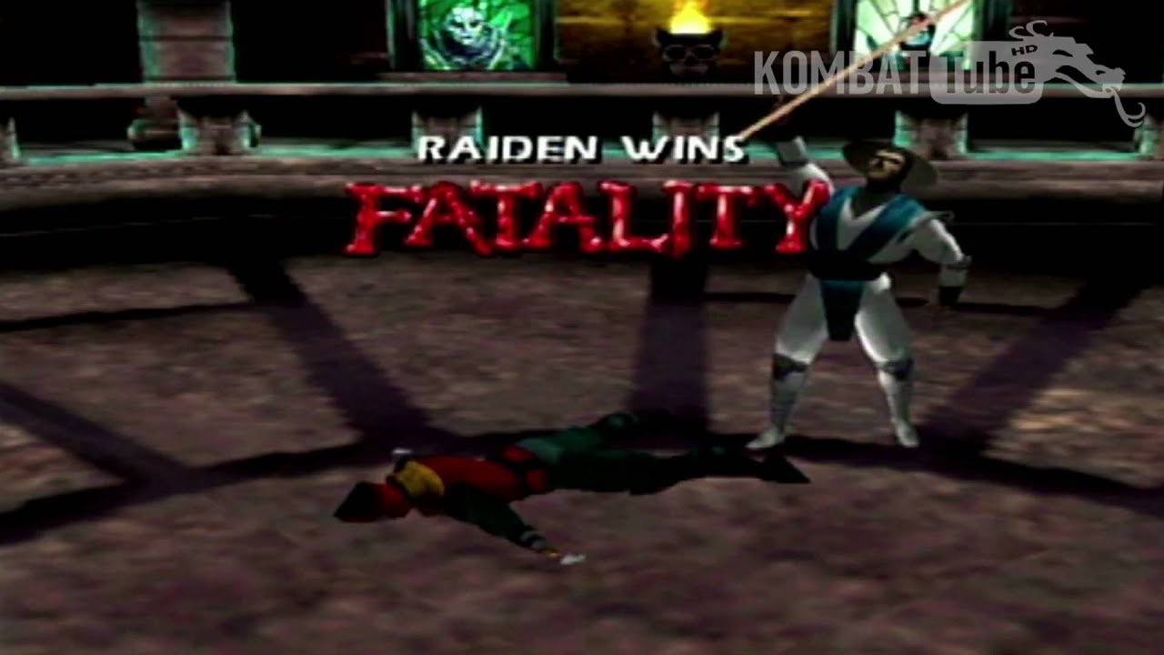MK4/Gold Raiden "Staff" Fatality - YouTube