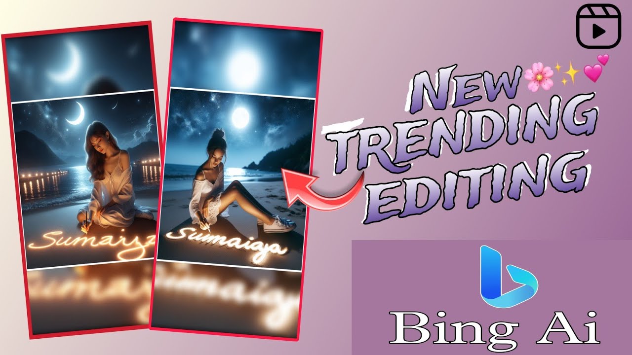 Create Viral Beautiful Beach Girl Name Images | Bing ai viral editing | Bing image creator ...