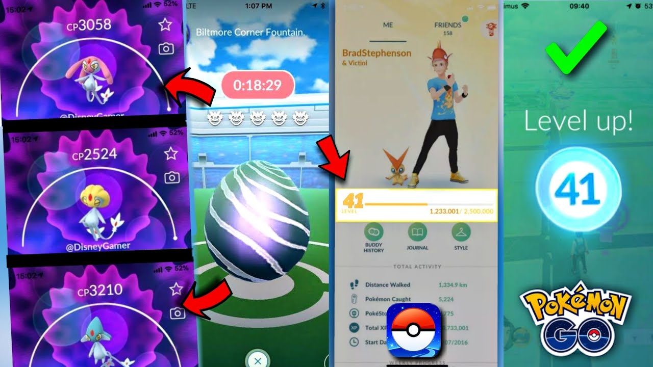 level up in Pokemon go | level 41 new update | new legendary in raids ...