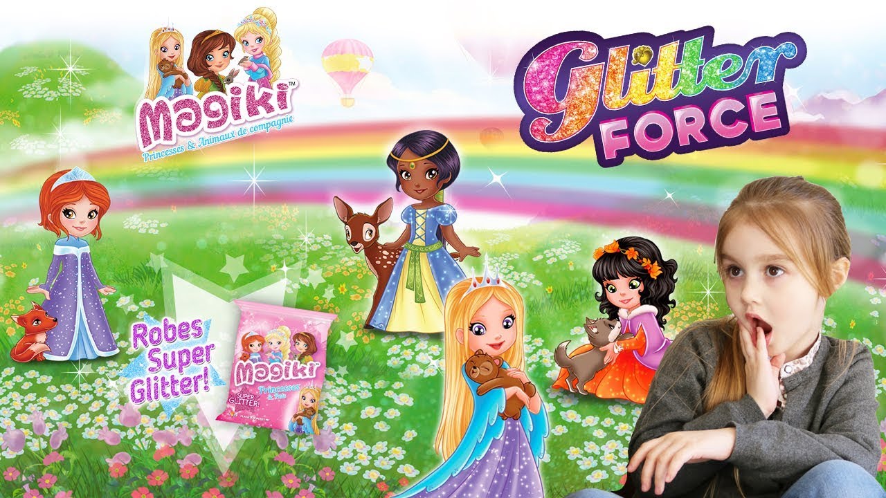 MAGIKI PRINCESSES et ANIMAUX de COMPAGNIE SUPER GLITTER ! Collection ...