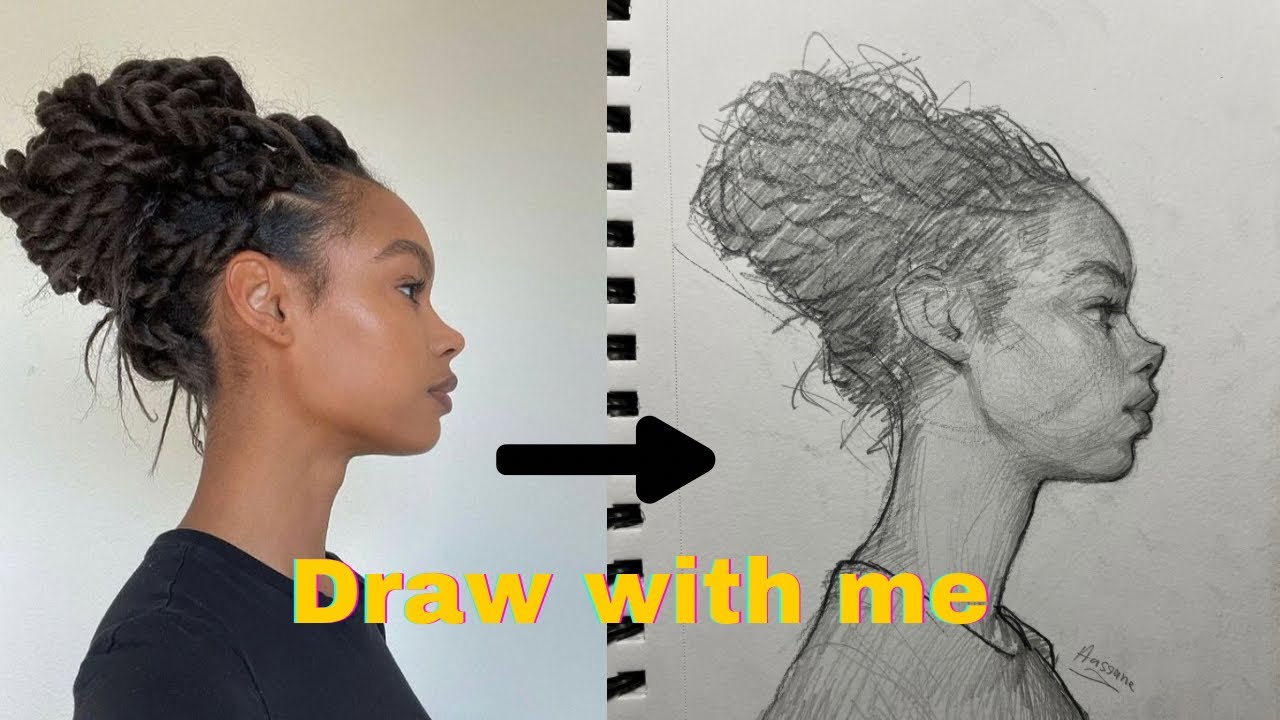 STYLISATION USING AN INTUITIVE APPROACH | #drawing #artvideo #demo # ...