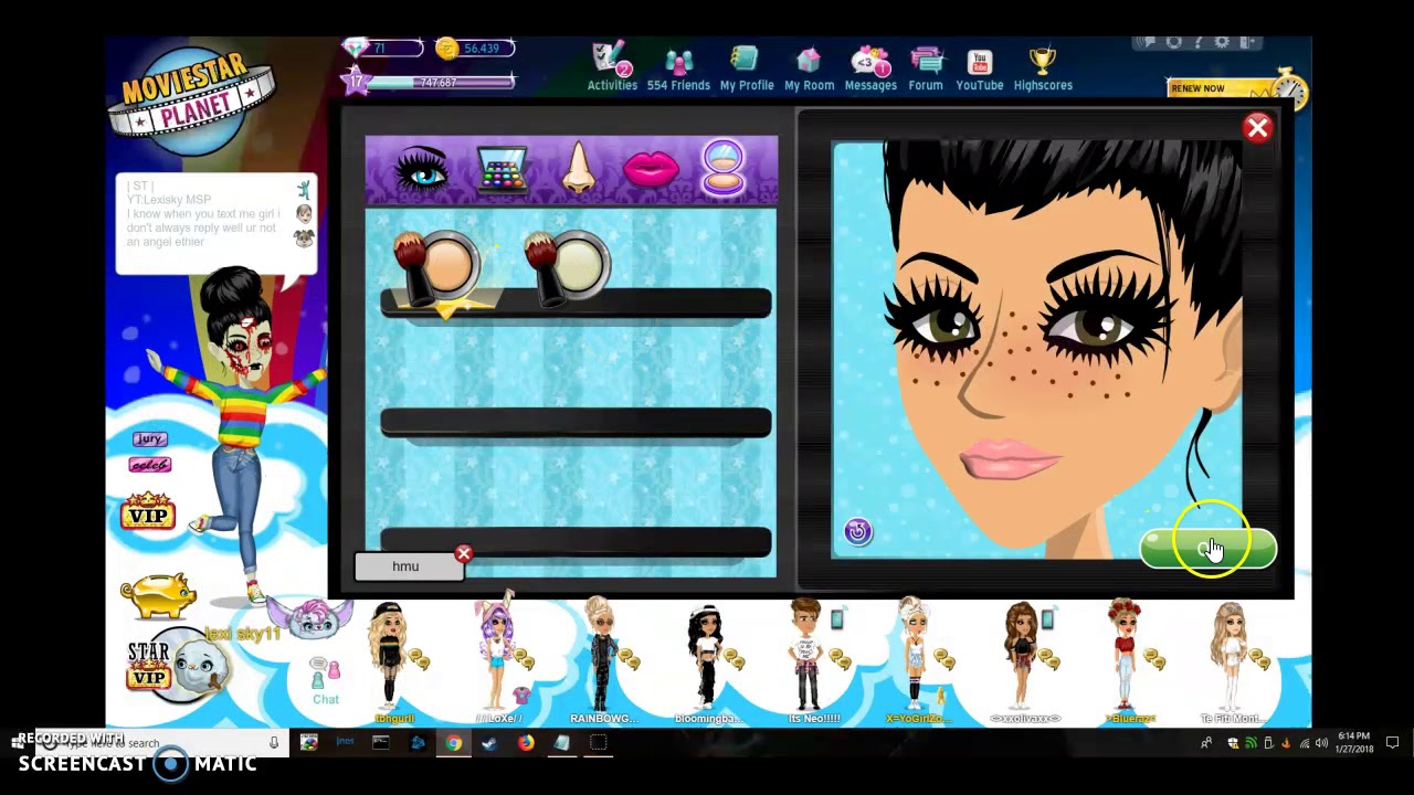 alissa violet look msp - YouTube