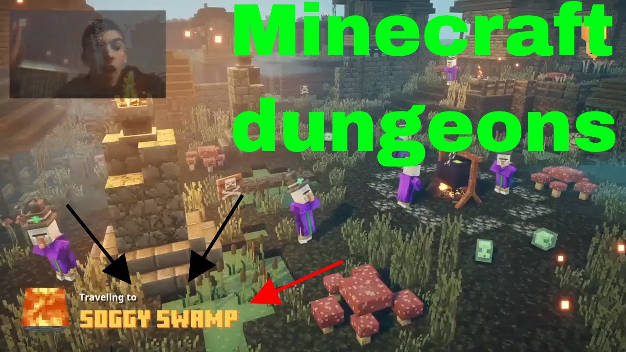 Minecraft dungeons Gameplay Walkthrough episode 2 soggy swamp - YouTube