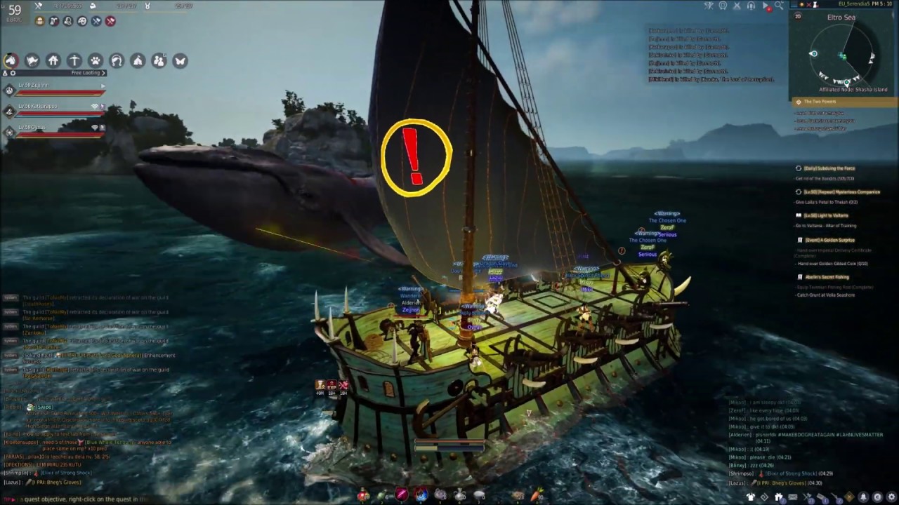 Black Desert Online Flying Whale - YouTube