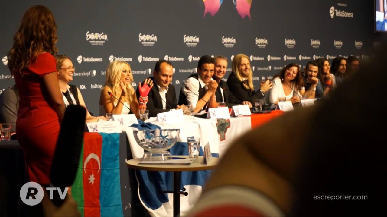 Semi Final 2 qualifiers press conference - ESC 2013 - YouTube