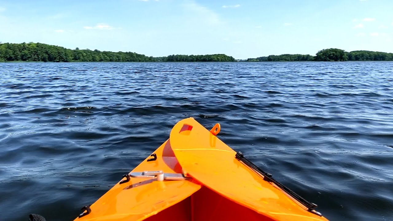 Kayaking Lory Lake - Tucktec Folding Kayak - YouTube