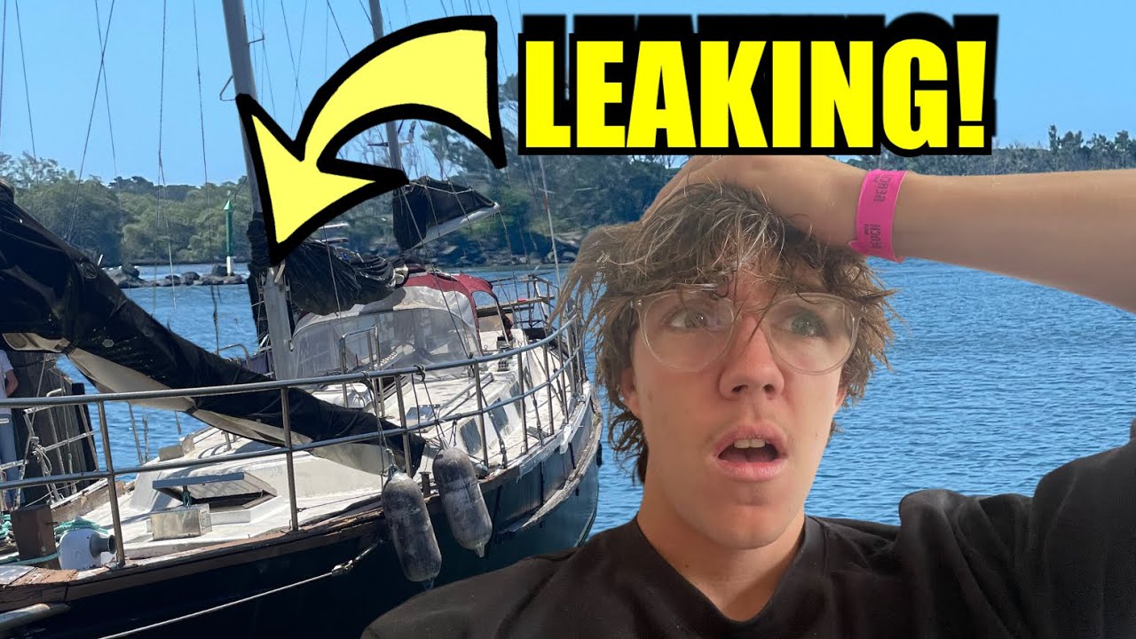 Fixing a Leaky Thru Hull… Sail Boat Restoration part 4 - YouTube