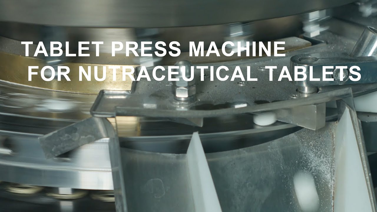 Choosing the Right Tablet Press Machine for Nutraceutical Tablets - YouTube