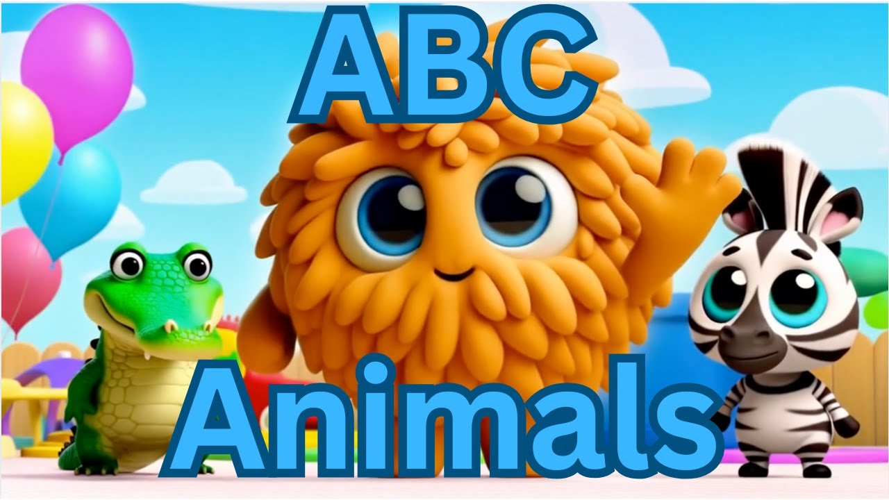Animal ABC Song for Kids 🐊🧡 A to Z with Puzil | Fun Alphabet Animals ...