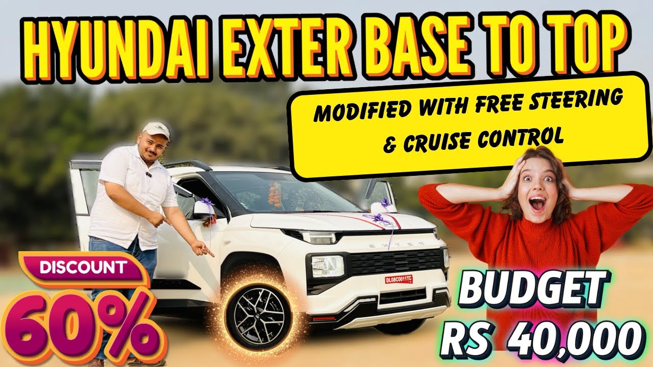 Hyundai Exter EX Modified with Price Hyundai Exter modifications ...