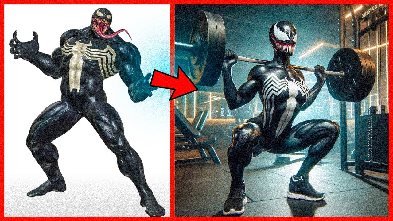 AVENGERS but WOMEN with GYM 🔥|| All Characters (Marvel & DC) 2024 - YouTube