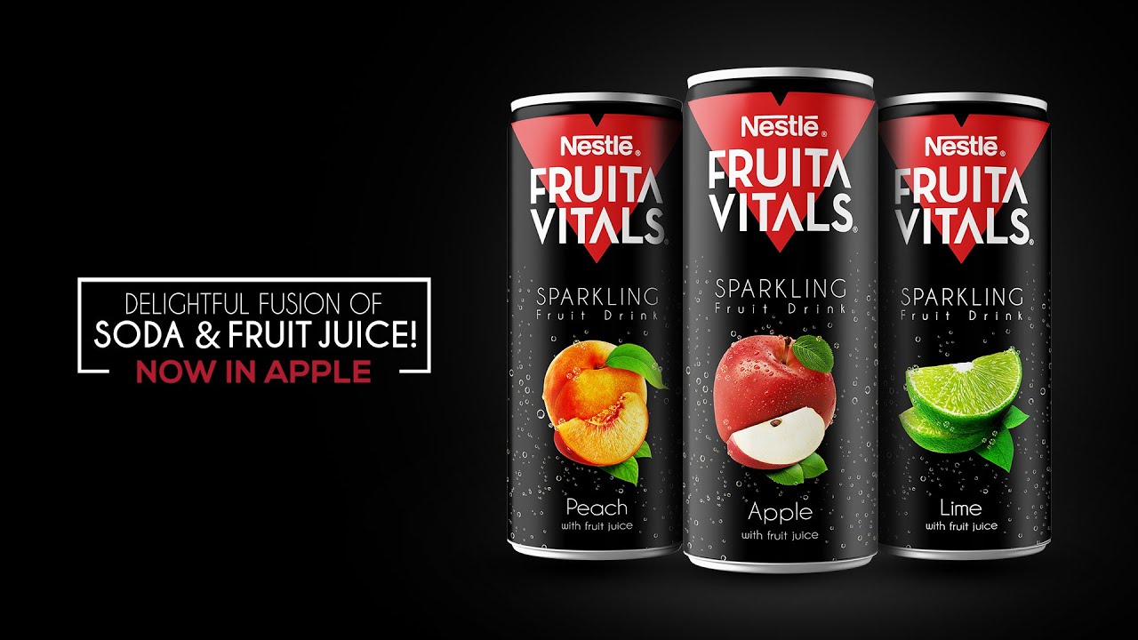 Nestlé Fruita Vitals Sparkling- Now in Apple! - YouTube
