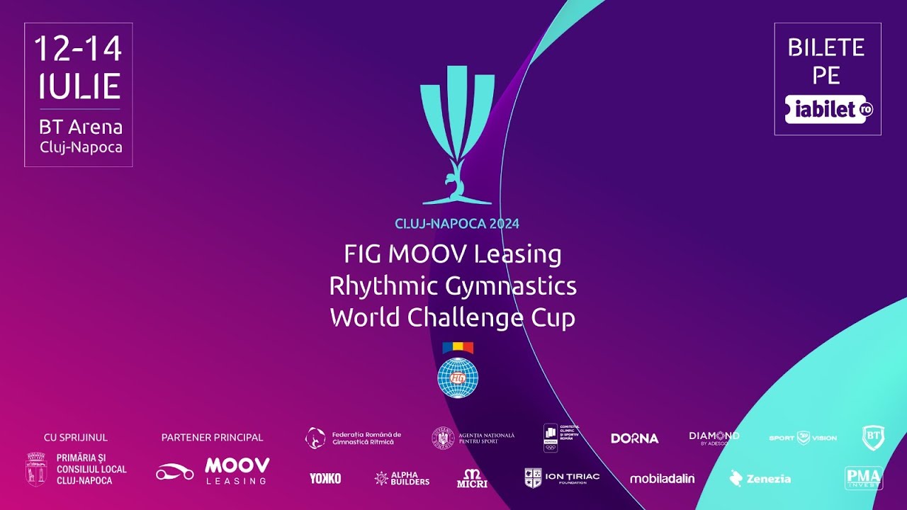FIG MOOV Leasing Rhythmic Gymnastics World Challenge Cup 2024 Cluj ...