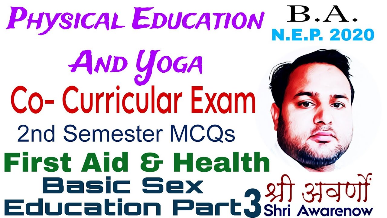 First Aid And Health Basic Sex Education Co Curricular Exam 2nd