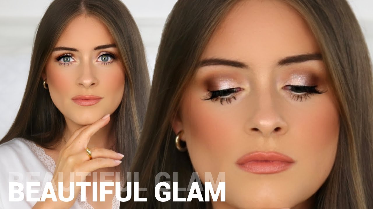 BEAUTIFUL EVERYDAY GLAM MAKEUP TUTORIAL - YouTube
