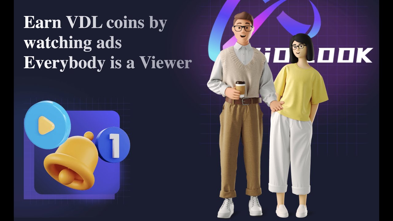 ViDiLOOK Project Introduction | Earn VDL coins by watching ads - YouTube