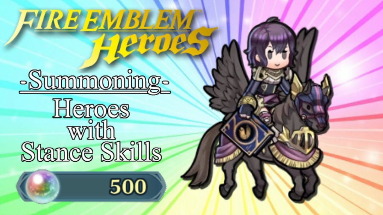 500 ORBS FOR MORGAN! - FEH Summoning Stance Skill Banner - YouTube