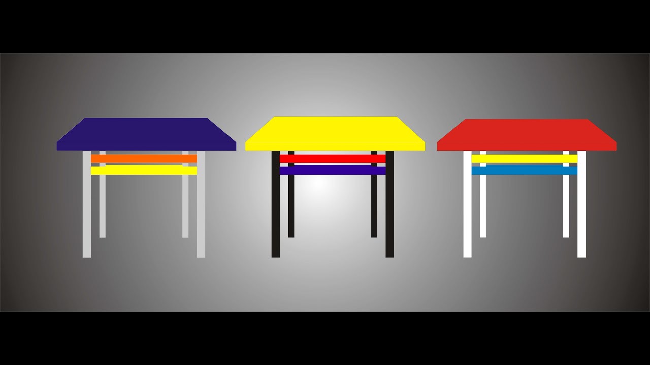 How to made 3d table in corel draw.|Malik's Production|....Easy as you ...