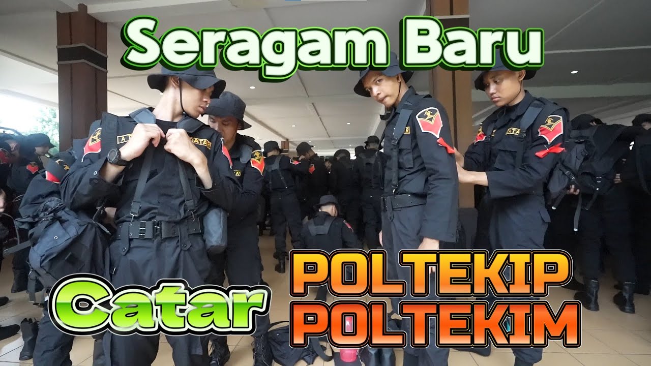 Tampil Lebih Gagah, SERAGAM BARU CATAR POLTEKIP DAN POLTEKIM - YouTube