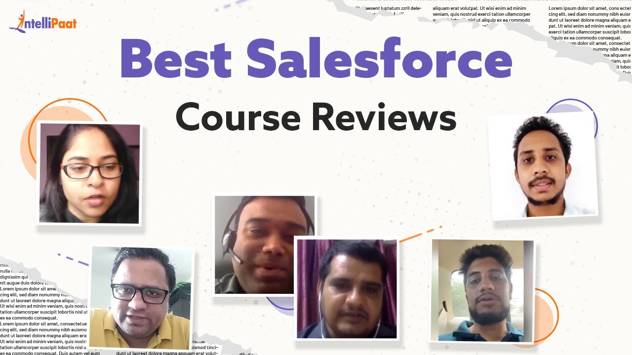 Intellipaat Reviews: Best Salesforce Online Course With Placement - YouTube